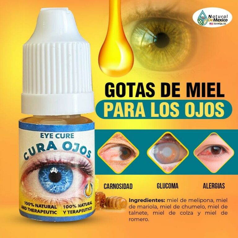 Gotas Cura Ojos Honey Eye Drops Alivia Malestar ...
